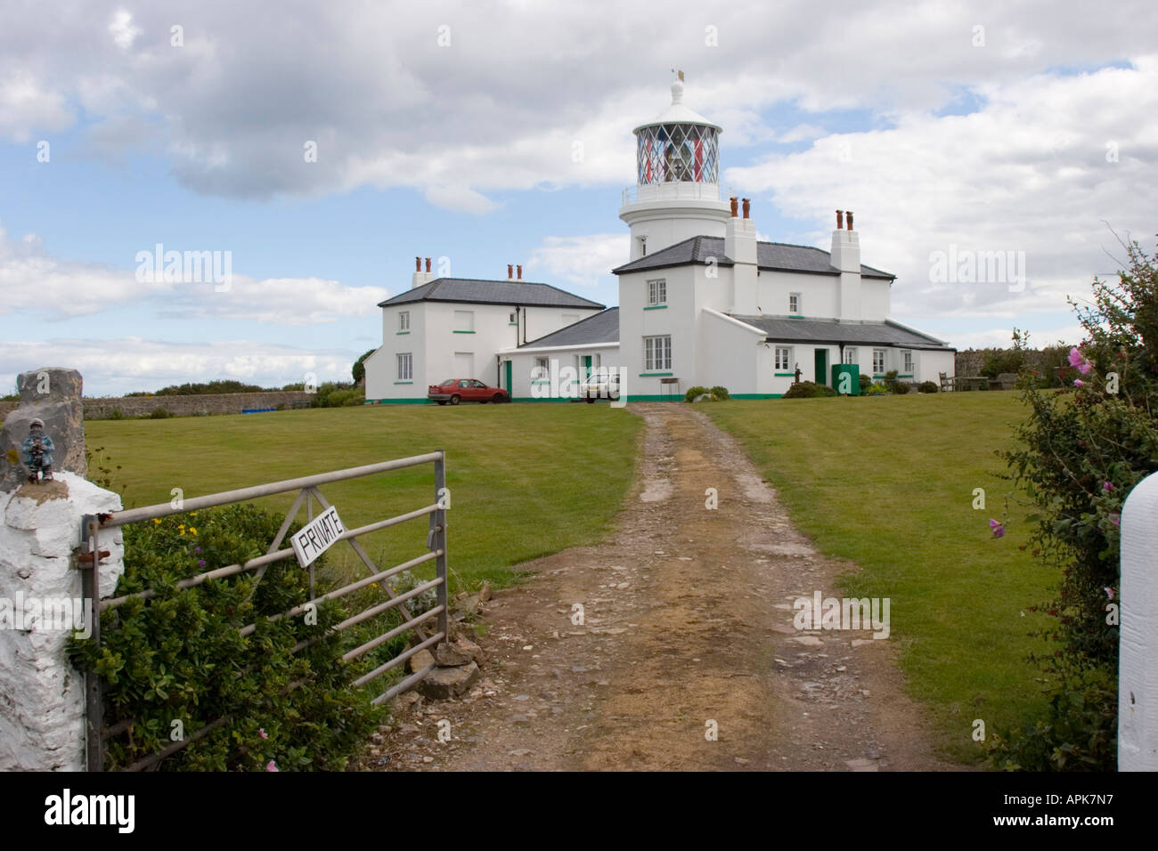 Caldey lighthouse hi-res stock photography and images - Alamy