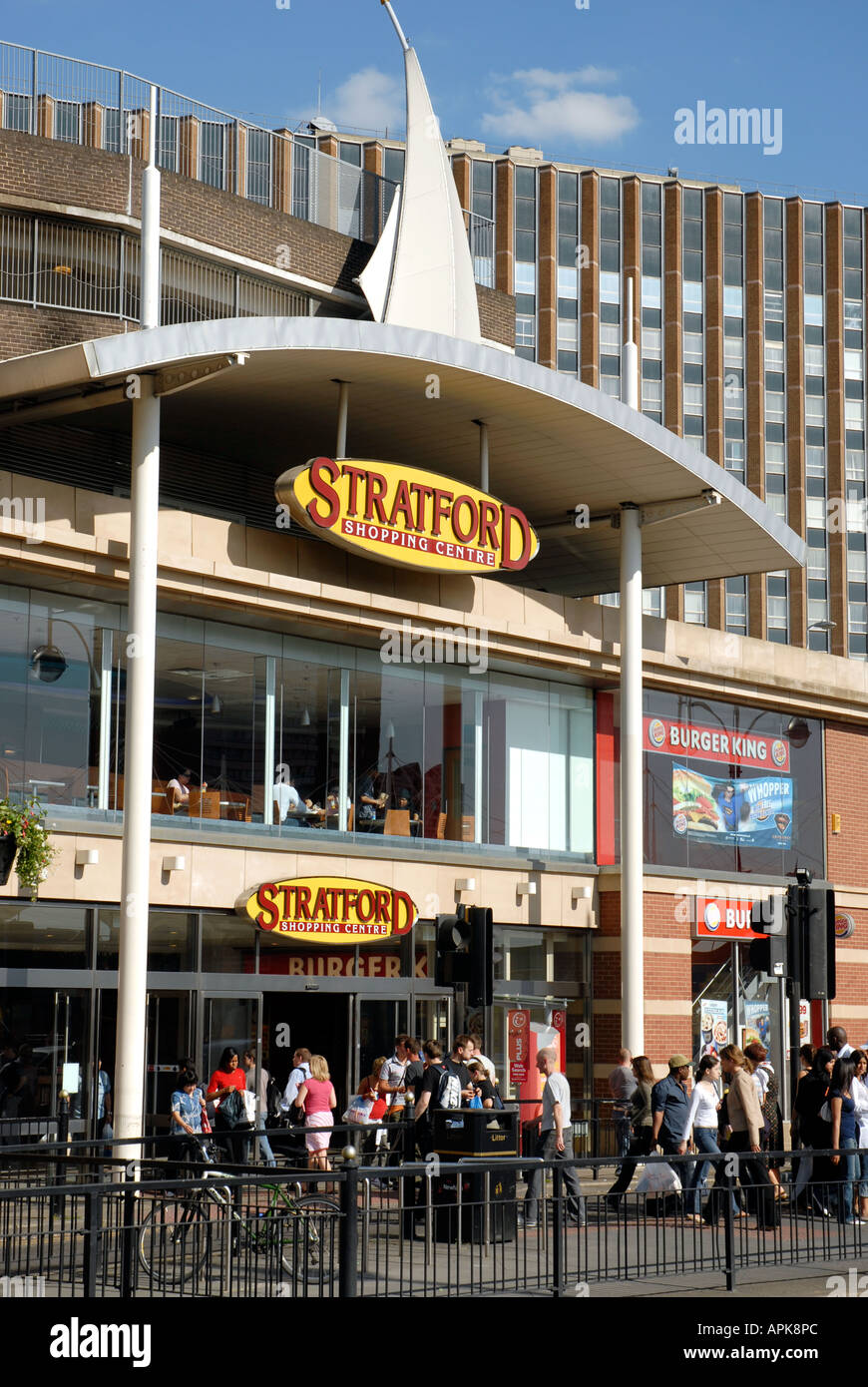 Stratford Shopping Centre Stratford London Stock Photo - Alamy