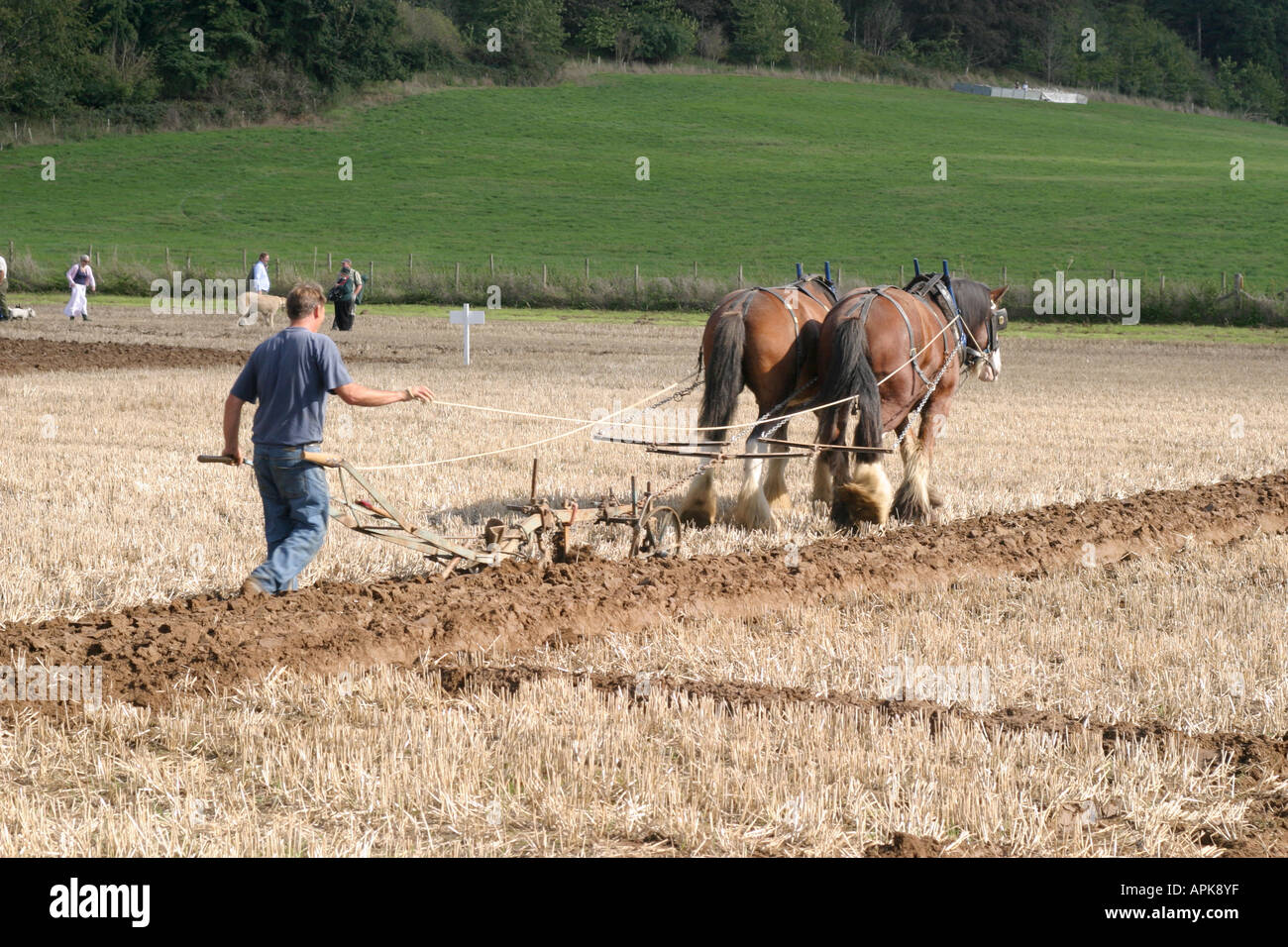 Loseley Park Ploughing Match and Country Fair September 2006 Stock ...