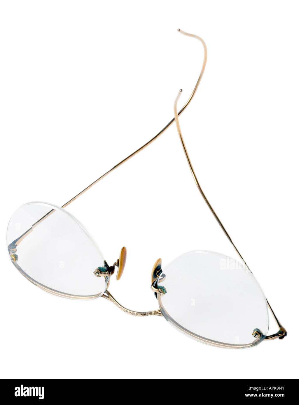 Antique spectacles, 1920 Stock Photo - Alamy