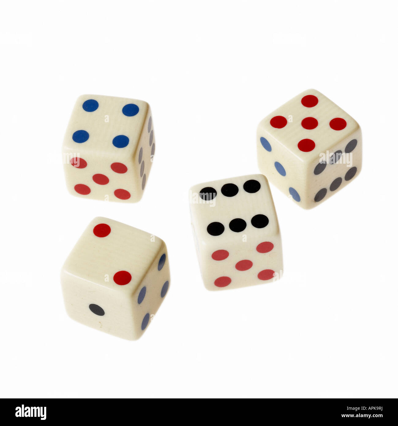 Dice number 2 Cut Out Stock Images & Pictures - Alamy