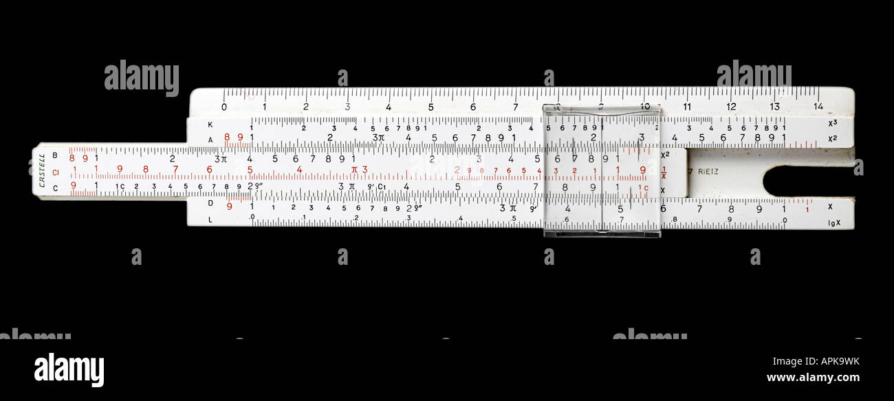 Slide Rule High Resolution Stock Photography and Images - Alamy