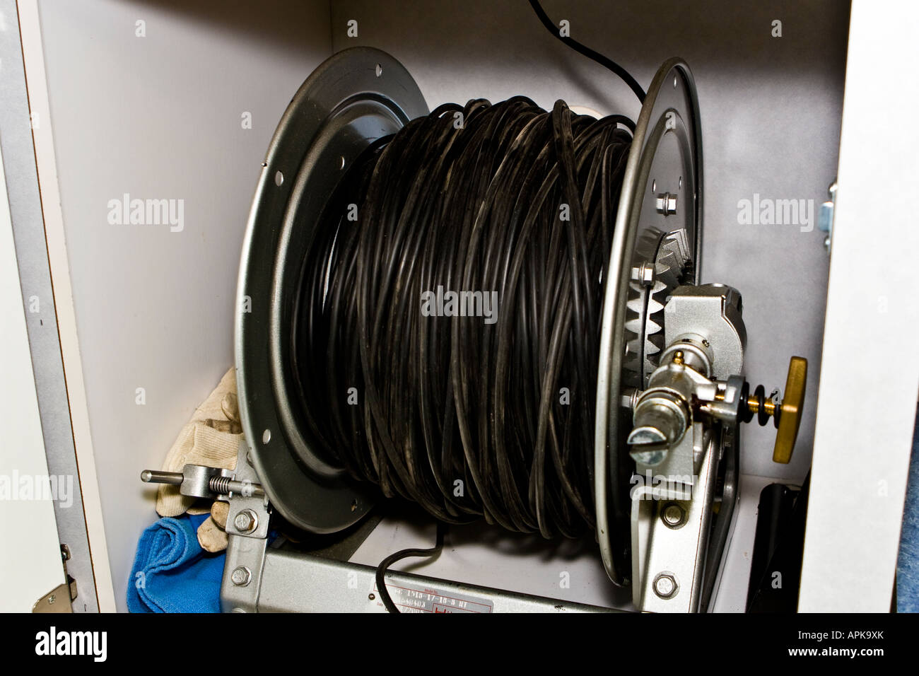 spool of cable Stock Photo - Alamy