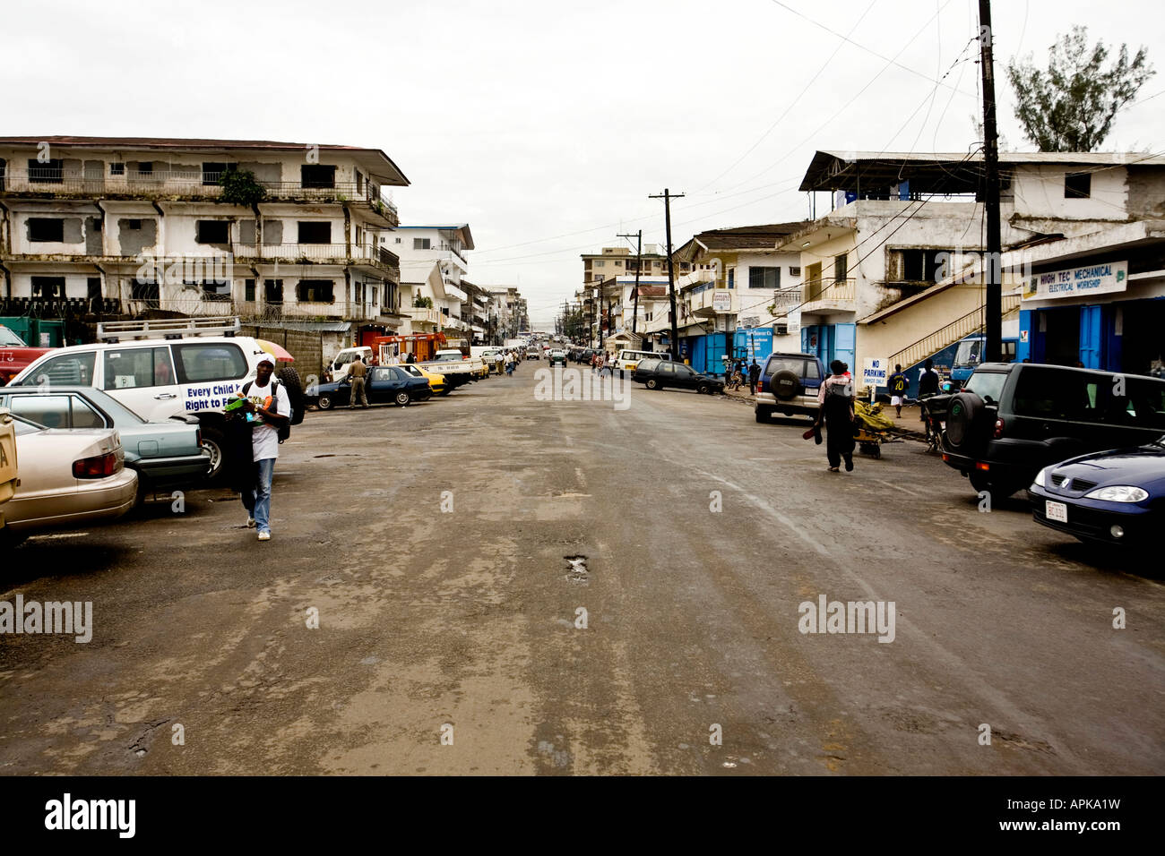 Liberia city hi-res stock photography and images - Alamy