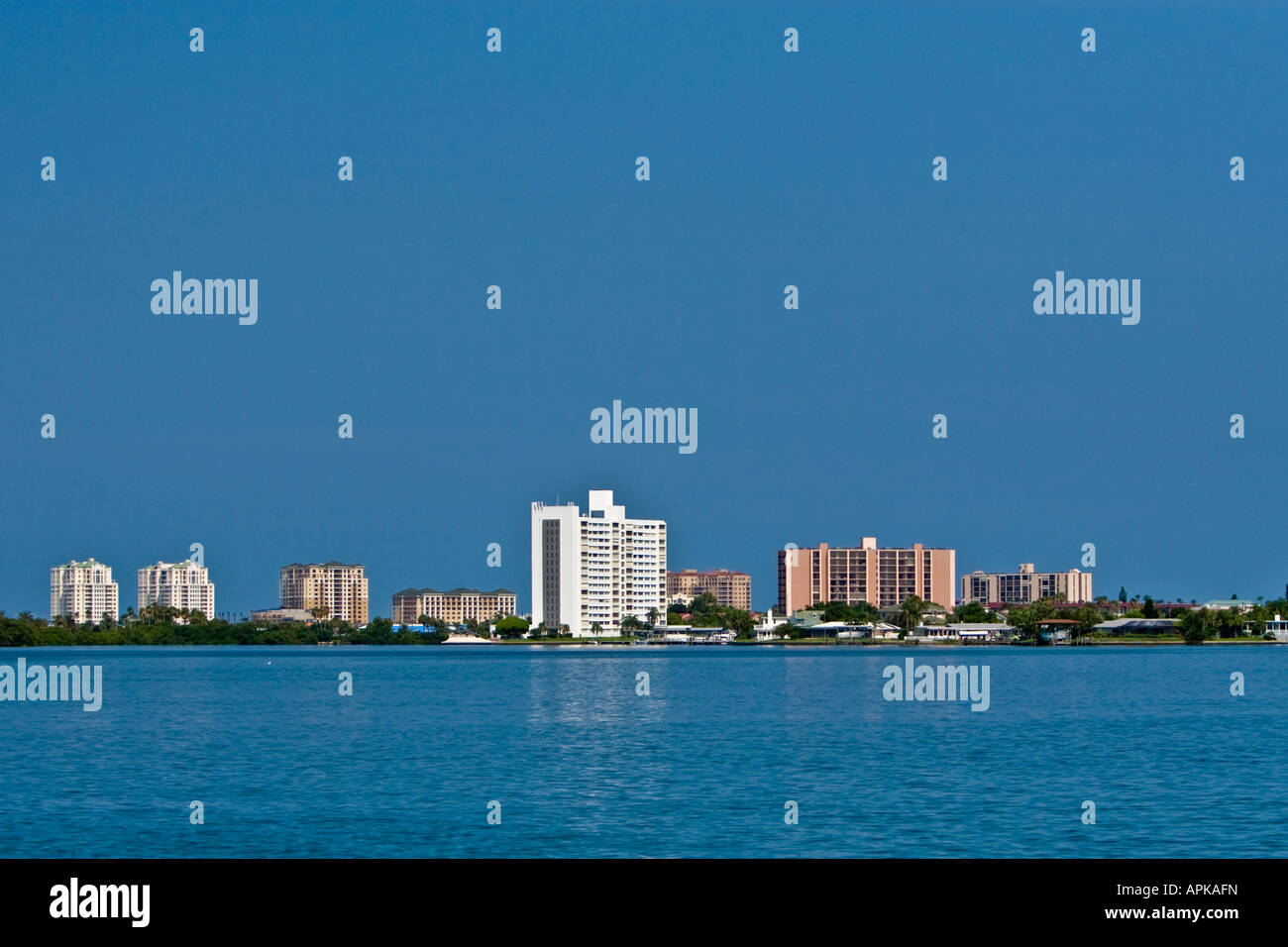 Florida waterfront development Stock Photo - Alamy