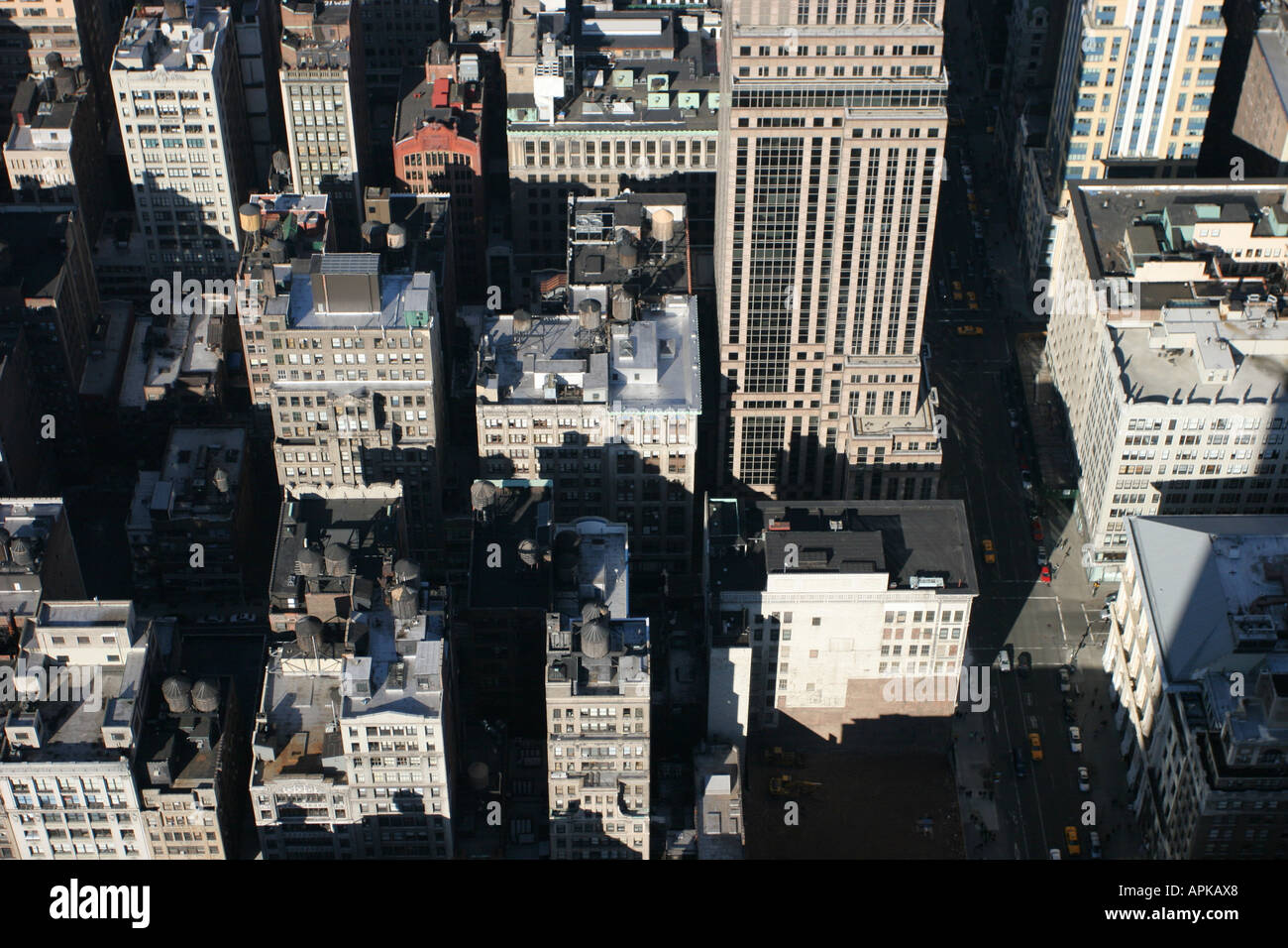 New york from above hi-res stock photography and images - Alamy