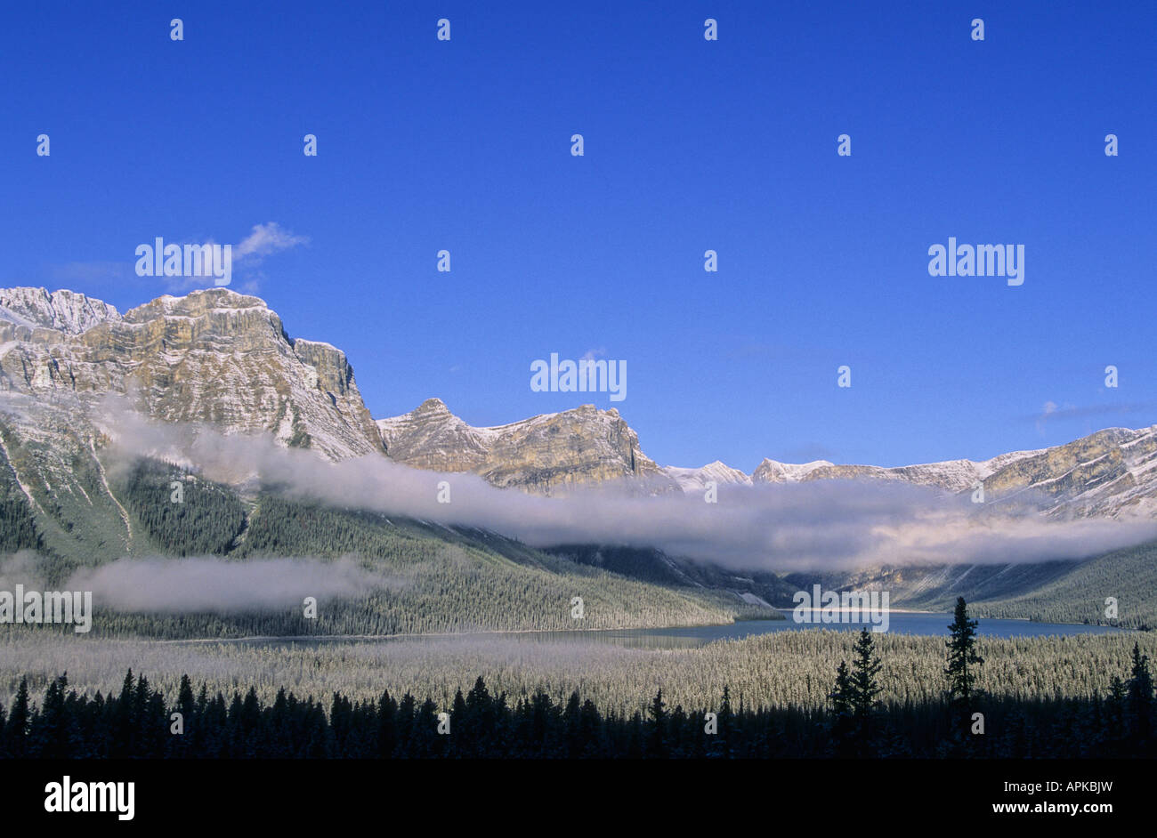 Hector lake banff national park hi-res stock photography and images - Alamy