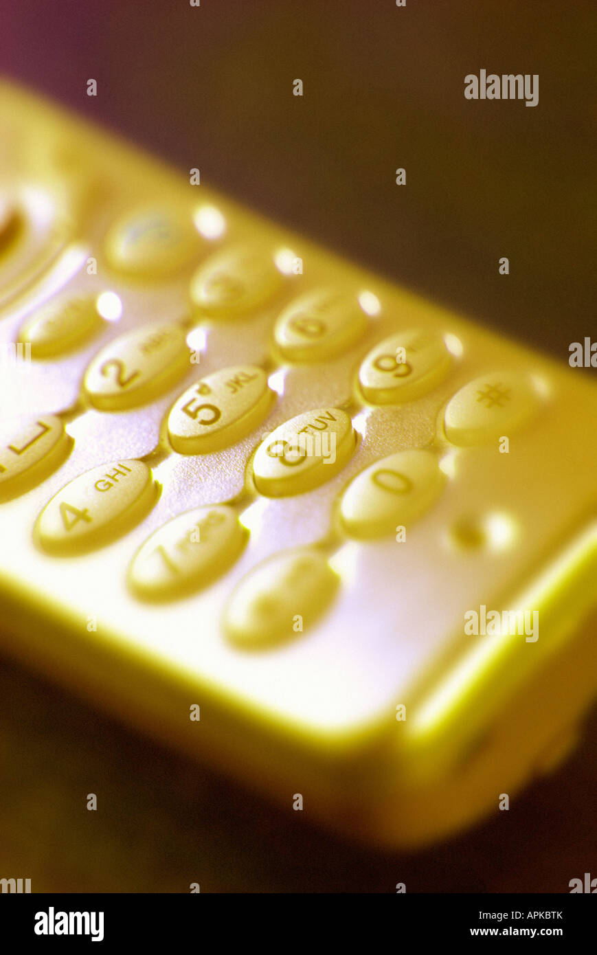 Detail of phone keypad Stock Photo - Alamy