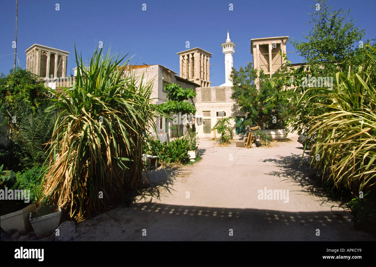 Dubai house courtyard hi-res stock photography and images - Alamy