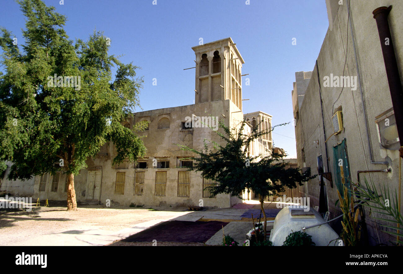 United Arab Emirates Dubai traditional houses in Bastakiya area Stock ...