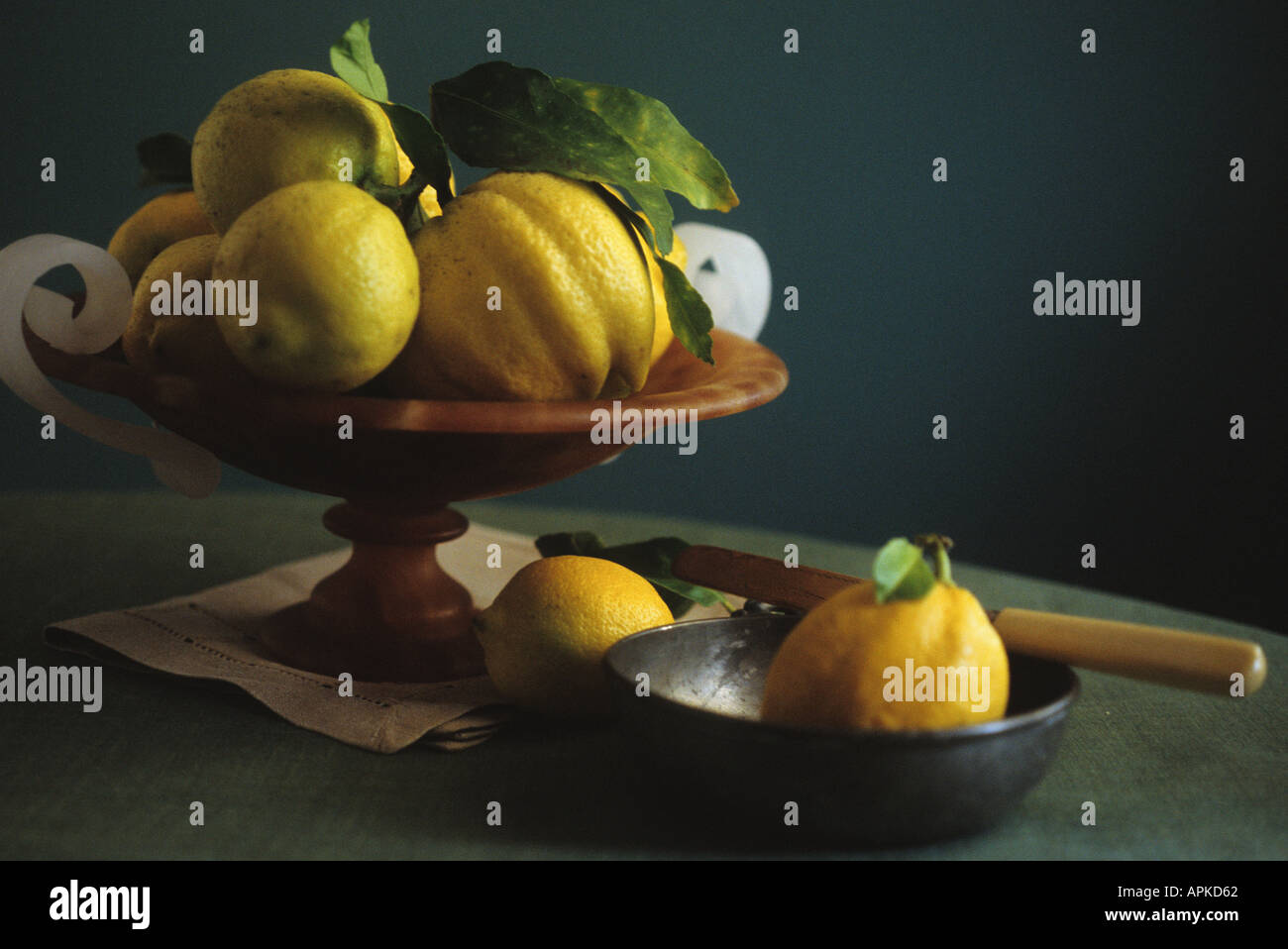Lemon Still Life Stock Photo - Alamy