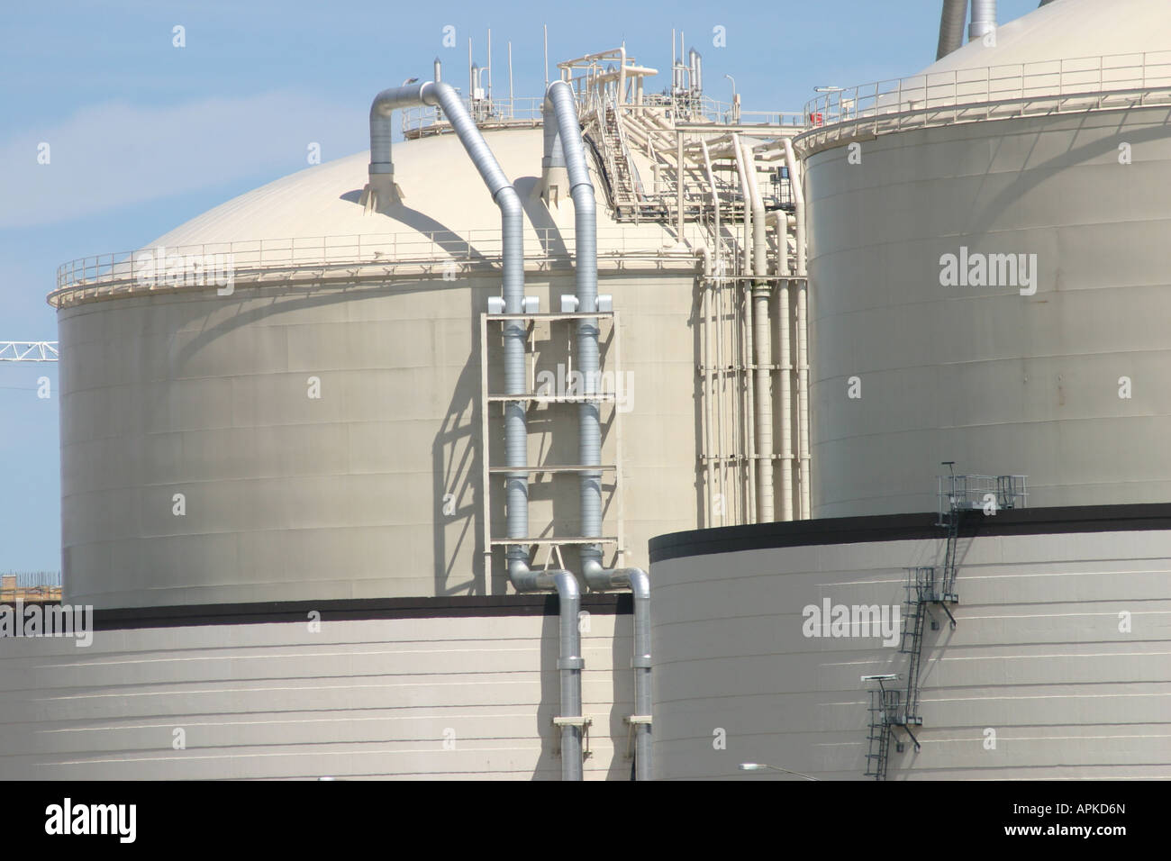 modern industrial large scale containers Stock Photo - Alamy