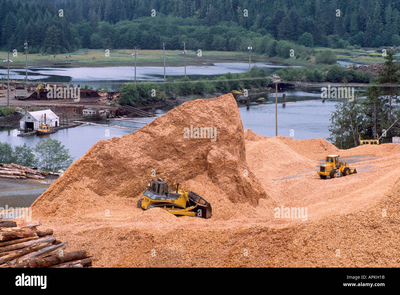 Logging front loader High Resolution Stock Photography and Images - Alamy