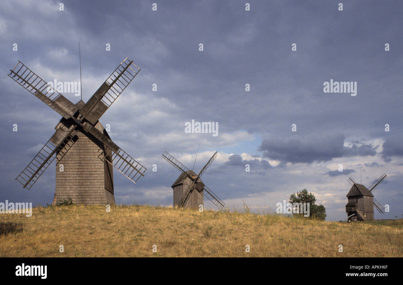 Old windmill composition hi-res stock photography and images - Alamy