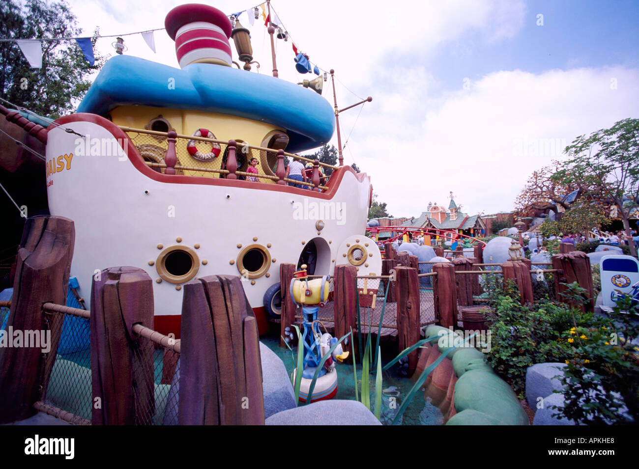 Fantasyland at Disneyland in Anaheim California USA Stock Photo - Alamy
