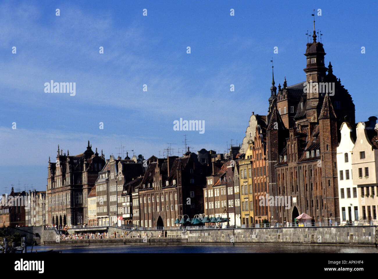 Gdansk Polish Town City Poland Harbor Port History Stock Photo - Alamy