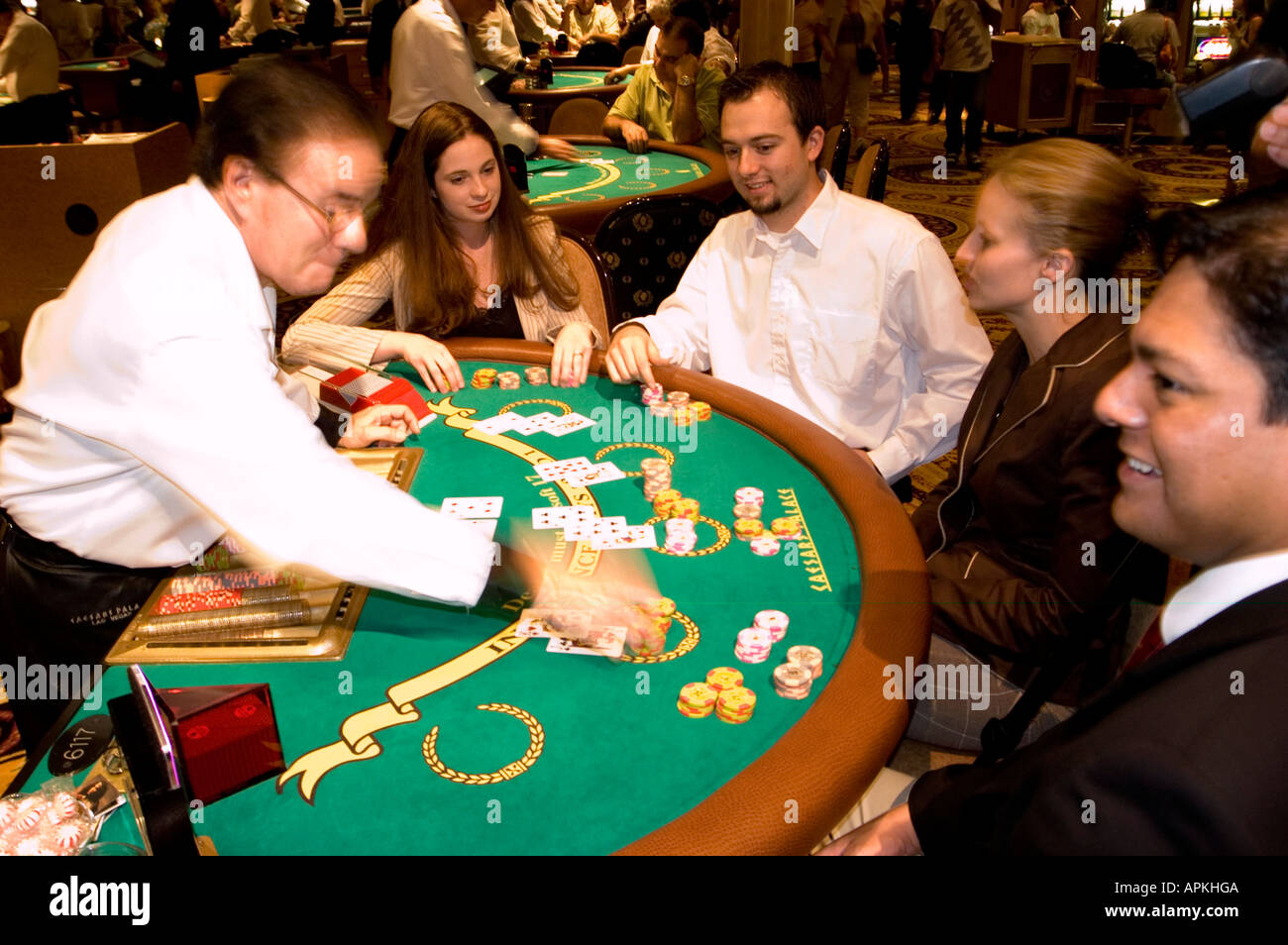 Couples gambling in casino hi-res stock photography and images - Alamy