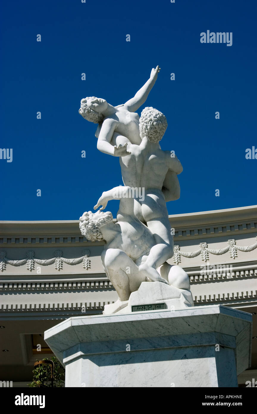A statue at Caesars in Las Vegas Nevada NV Stock Photo - Alamy