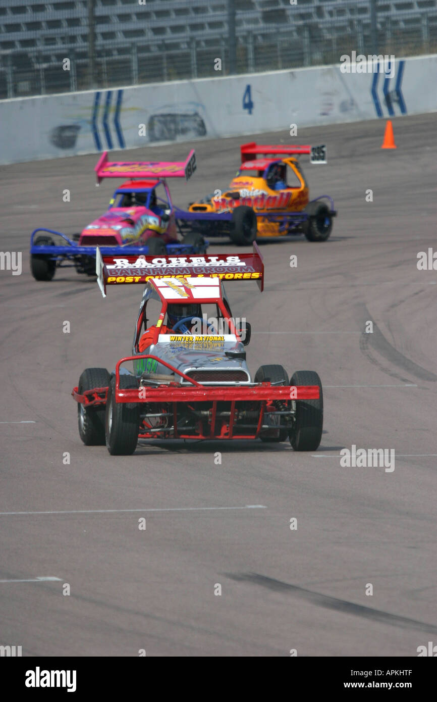 F1 Brisca race cars Stock Photo - Alamy
