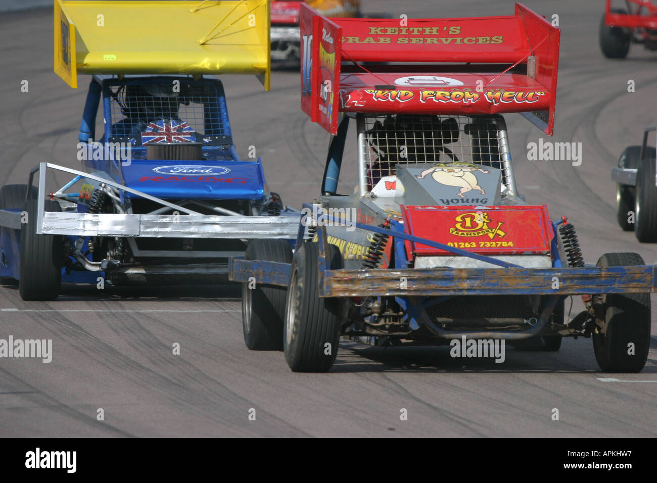 F1 Brisca race cars Stock Photo - Alamy