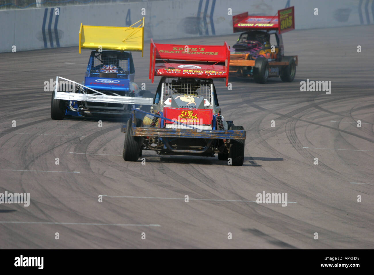 F1 Brisca race cars Stock Photo - Alamy
