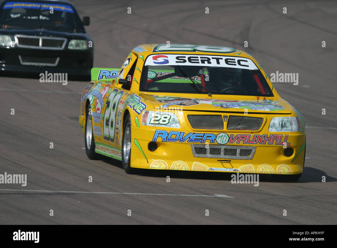 Racing pick up trucks Stock Photo - Alamy