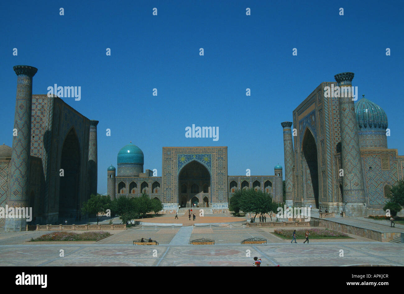 Registan of Samarkand, Uzbekistan, Samarkand Stock Photo - Alamy