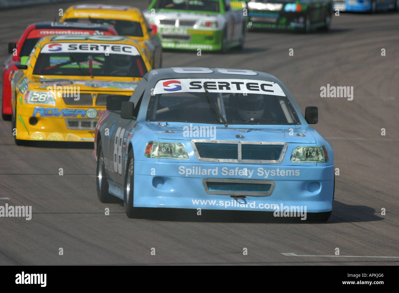 Racing pick up trucks Stock Photo - Alamy