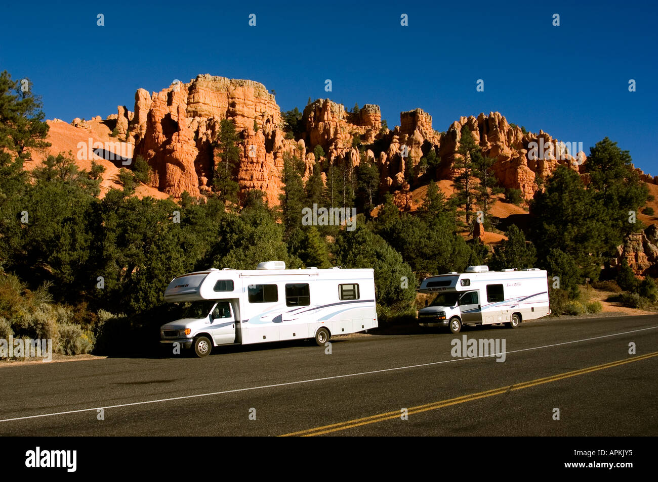 Touring recreational vehicles hi-res stock photography and images - Alamy