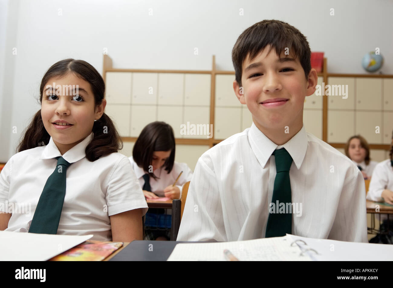 Students in classroom Stock Photo - Alamy