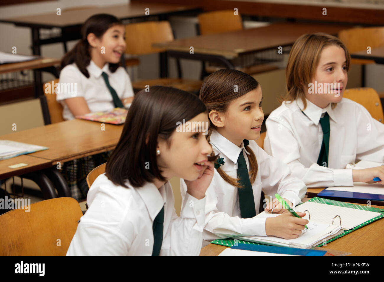 Students in classroom Stock Photo - Alamy