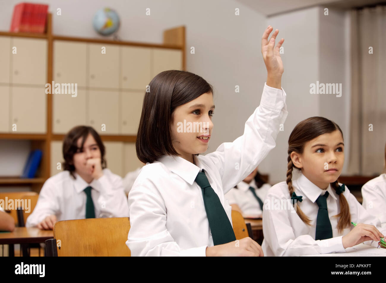 Students in classroom Stock Photo - Alamy