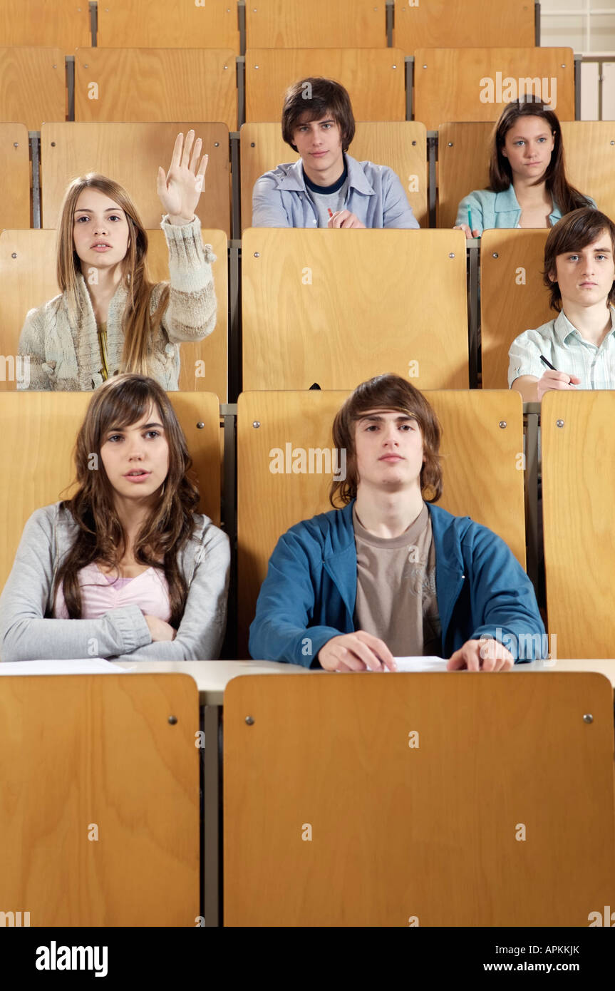 Students in classroom Stock Photo - Alamy