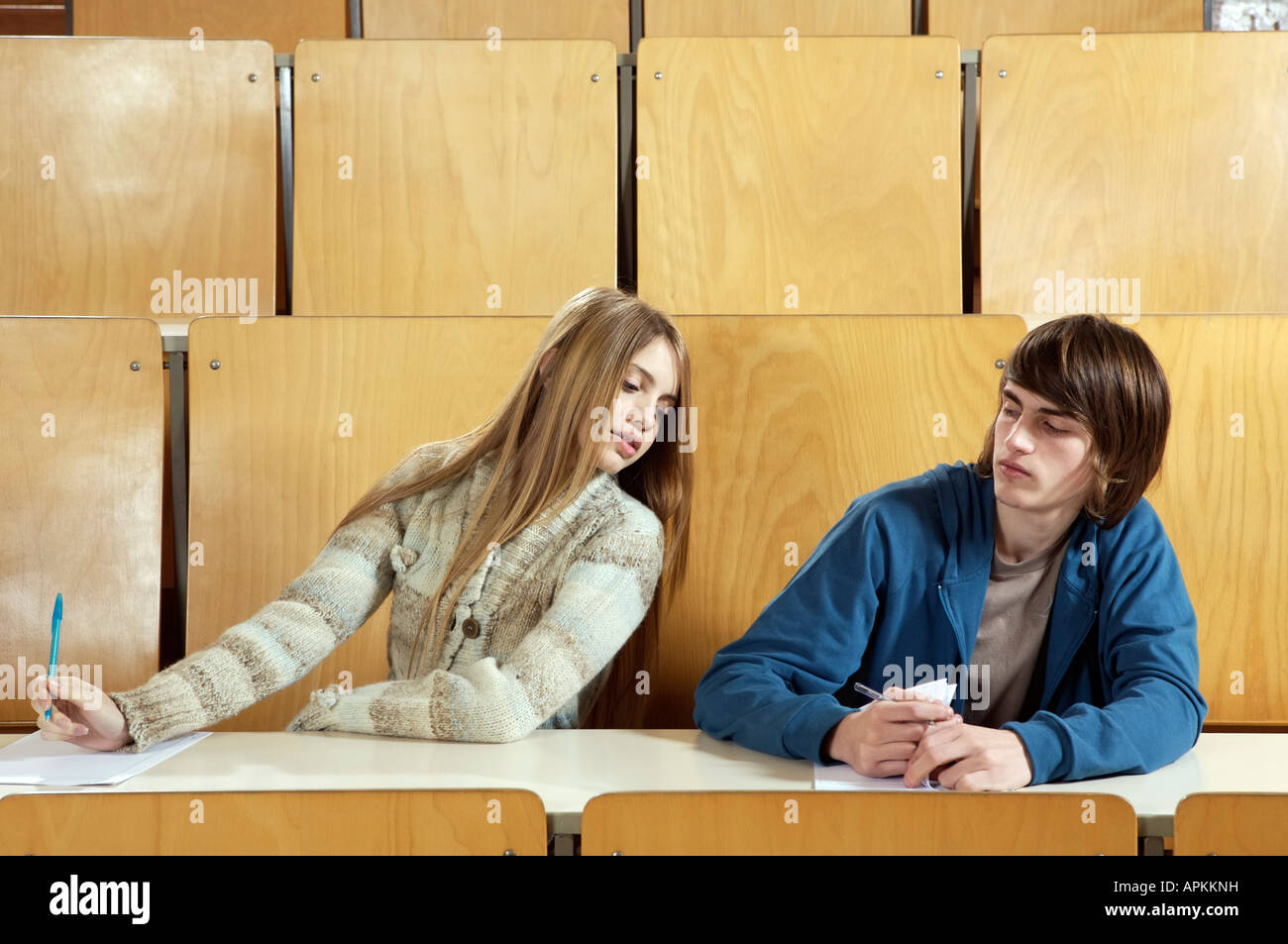 Exam cheating classroom hi-res stock photography and images - Alamy