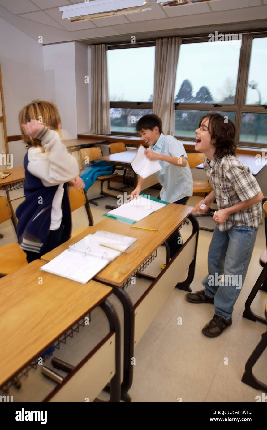 Students in classroom Stock Photo - Alamy