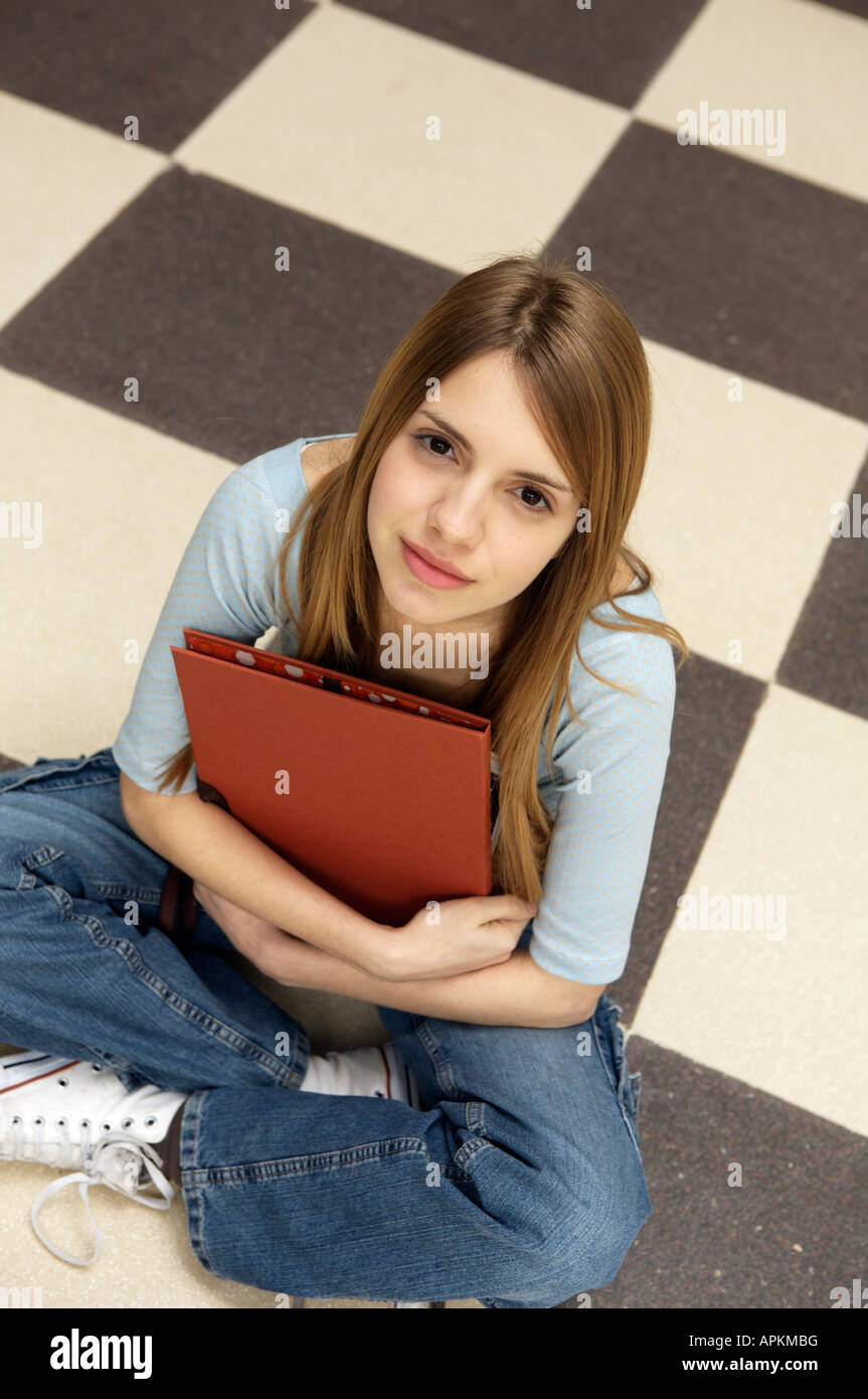 Sad student middle school hi-res stock photography and images - Alamy