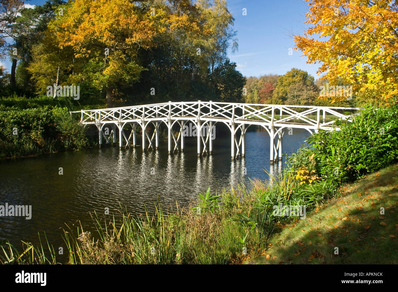 Chinese bridge painshill hi-res stock photography and images - Alamy