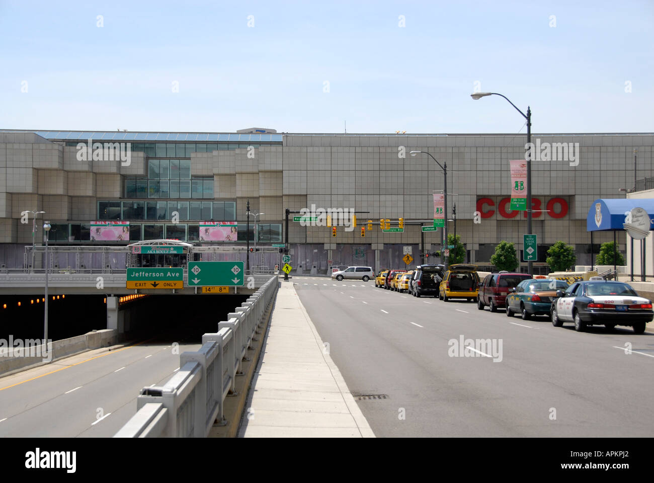 Cobo Hall Convention Center in downtown Detroit Michigan Stock Photo ...
