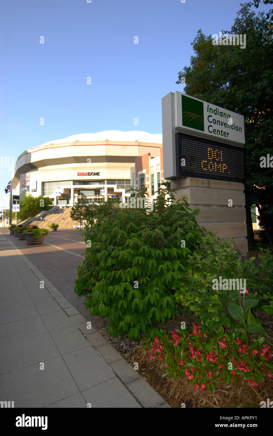 The Indiana Convention Center Indianapolis Indiana IN Stock Photo - Alamy