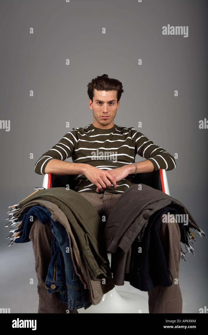 Mens pants too small hi-res stock photography and images - Alamy