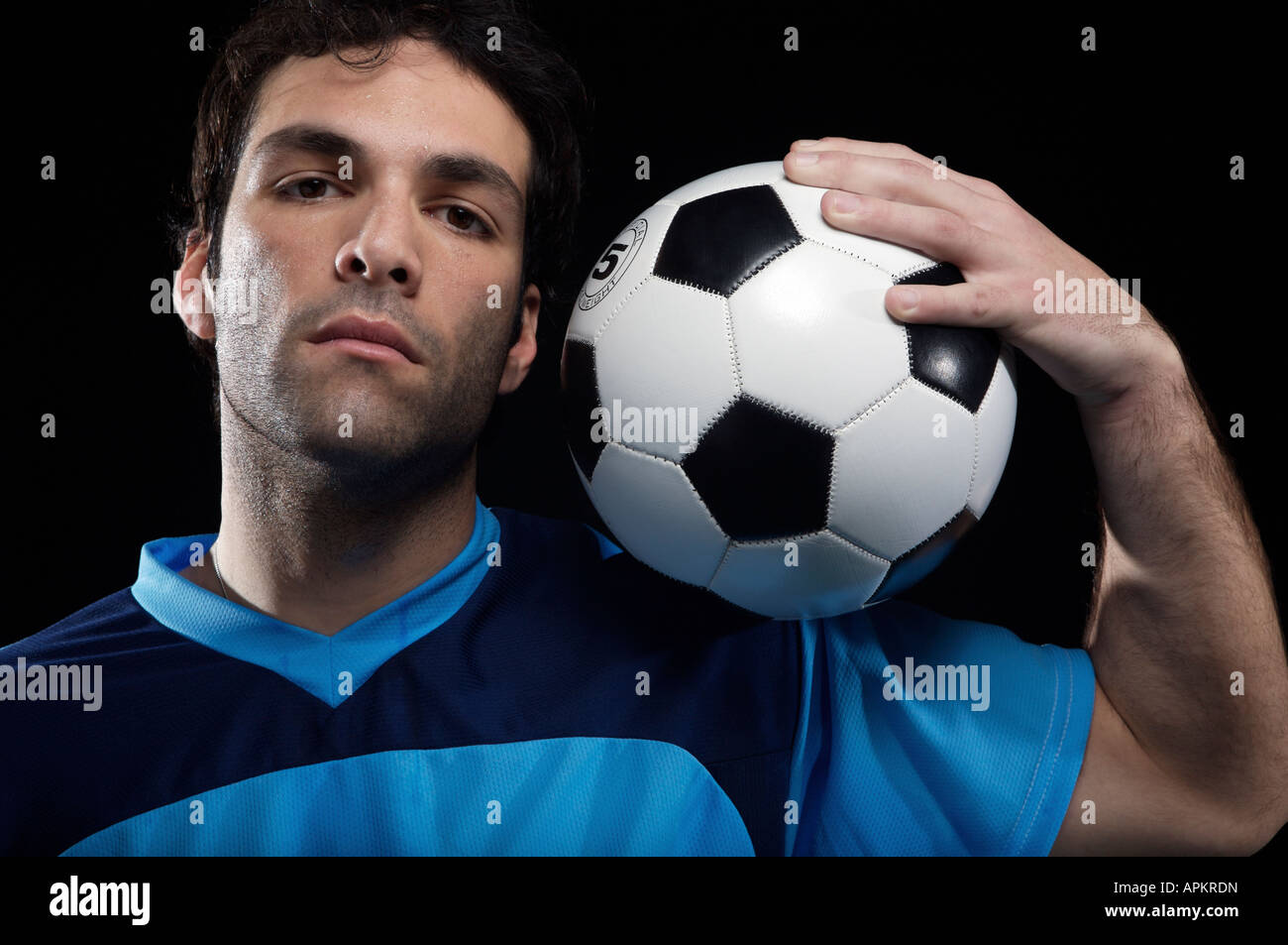 Football face character hi-res stock photography and images - Alamy