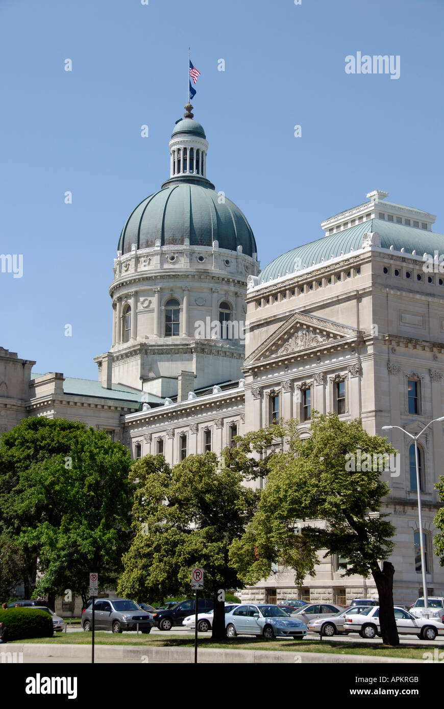 Indiana capitol hi-res stock photography and images - Alamy