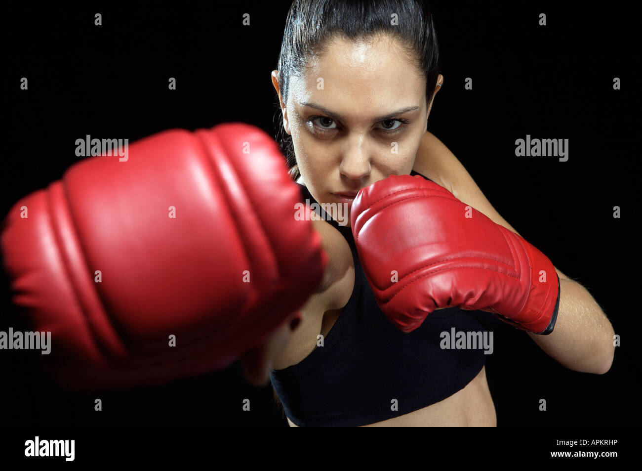 Feminine boxer hi-res stock photography and images - Alamy