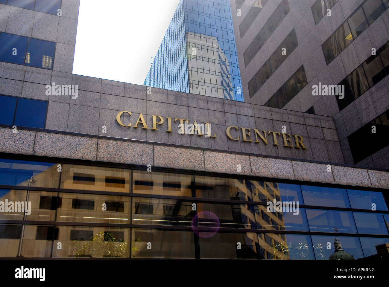 The Capital Center and the Sculpture in front of the building downtown ...