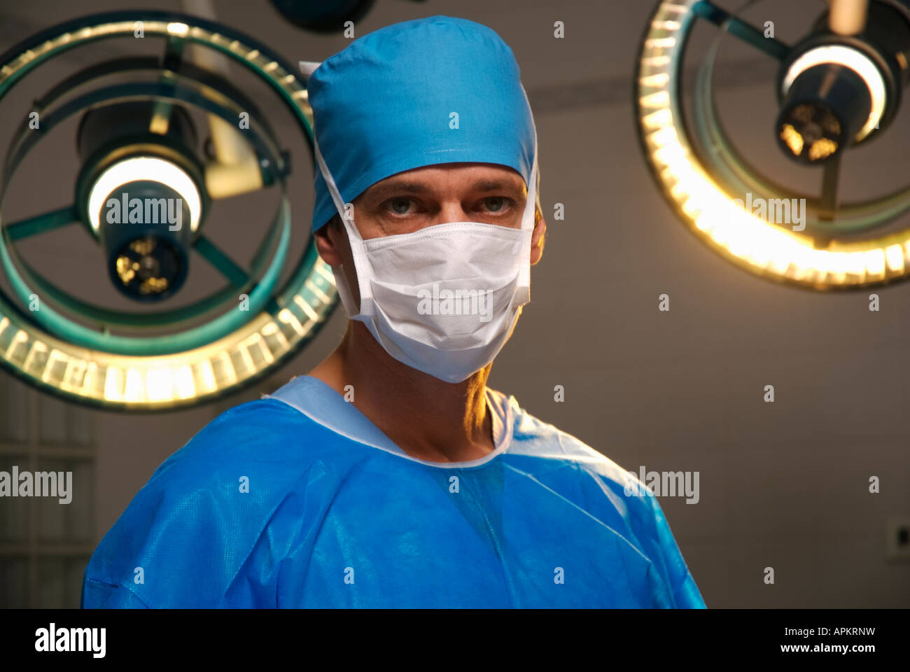 Portrait of surgeon Stock Photo - Alamy