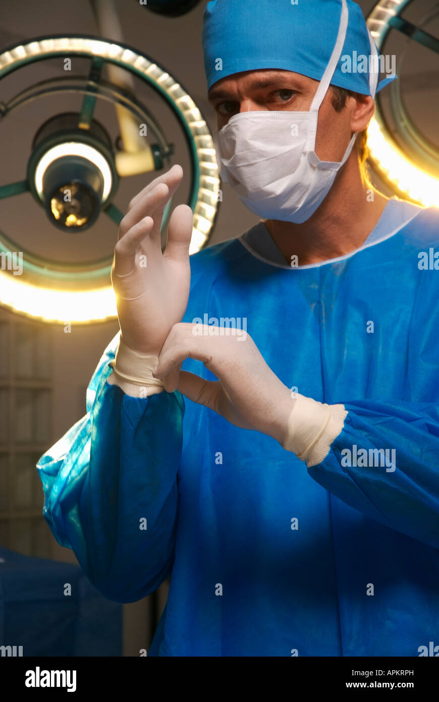 Portrait of surgeon Stock Photo - Alamy