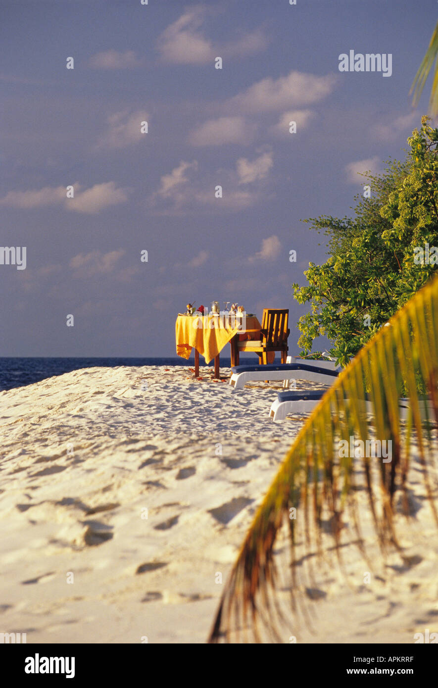 banyan tree maldives Stock Photo - Alamy