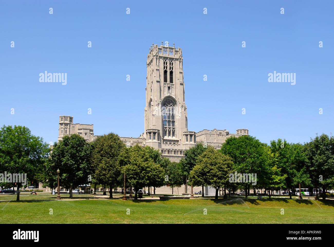 Scottish Rite Cathedral downtown Indianapolis Indiana IN Stock Photo ...