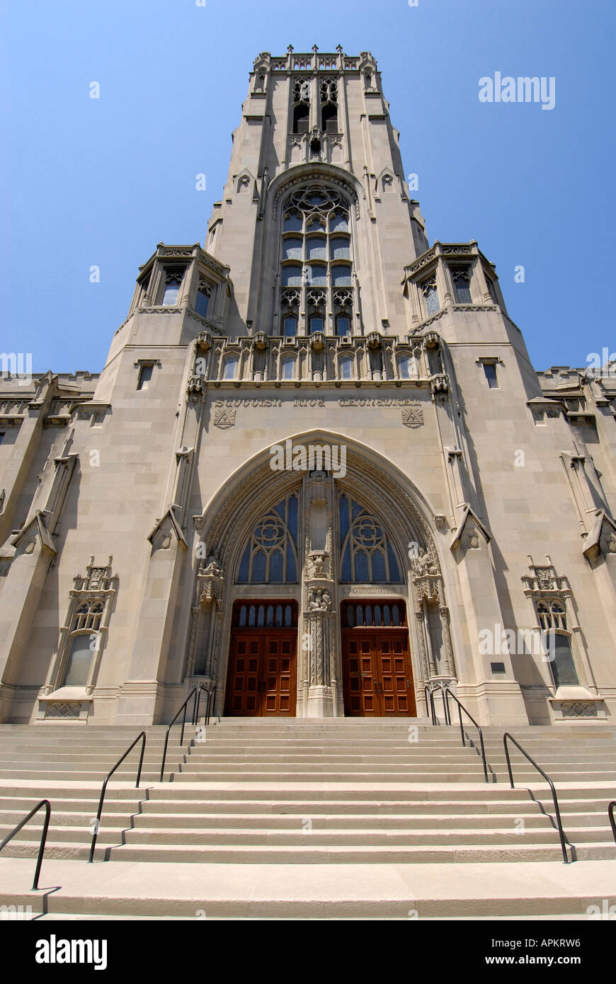 Scottish Rite Cathedral downtown Indianapolis Indiana IN Stock Photo ...