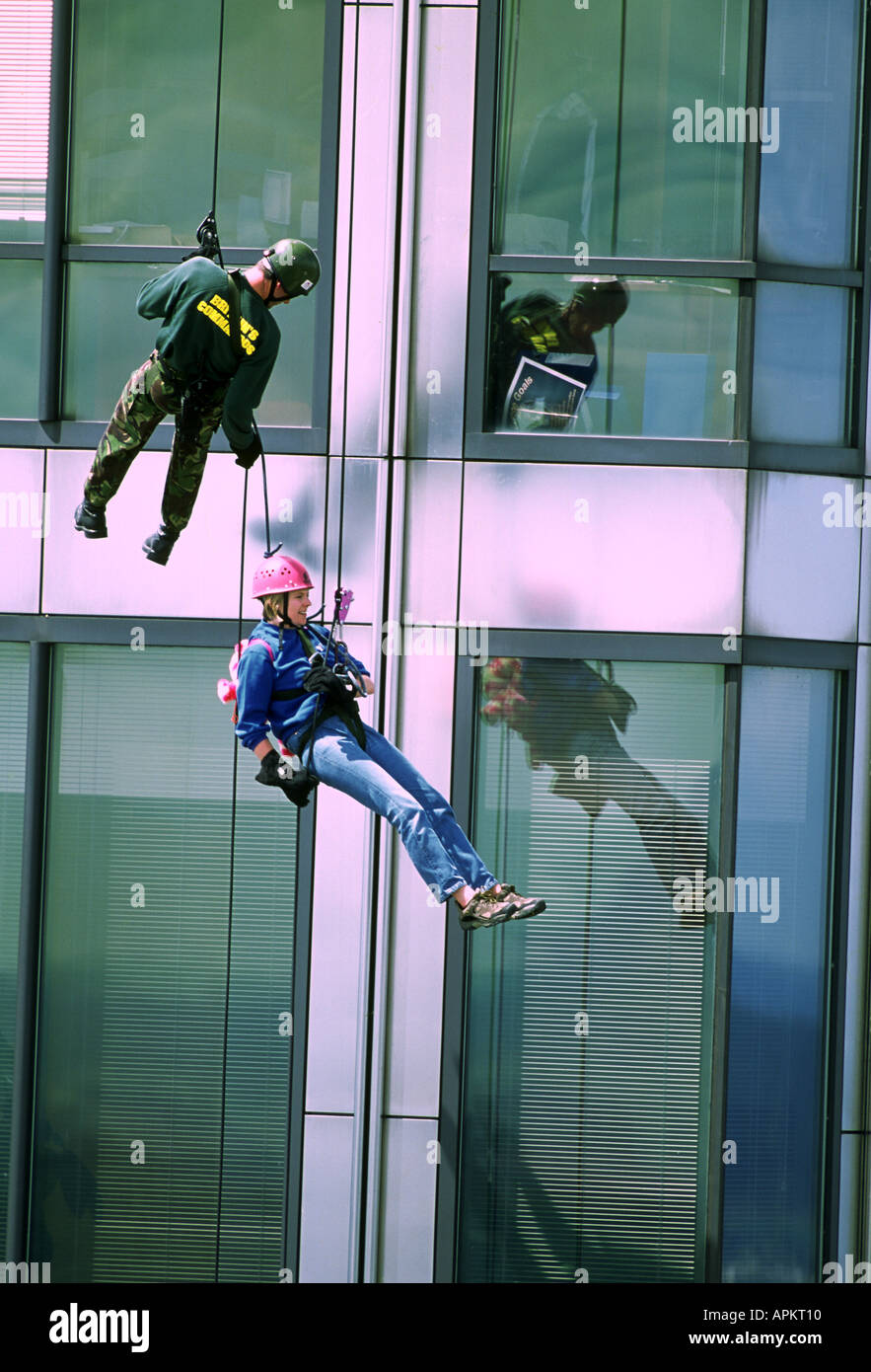 Crazy abseiling hi-res stock photography and images - Alamy